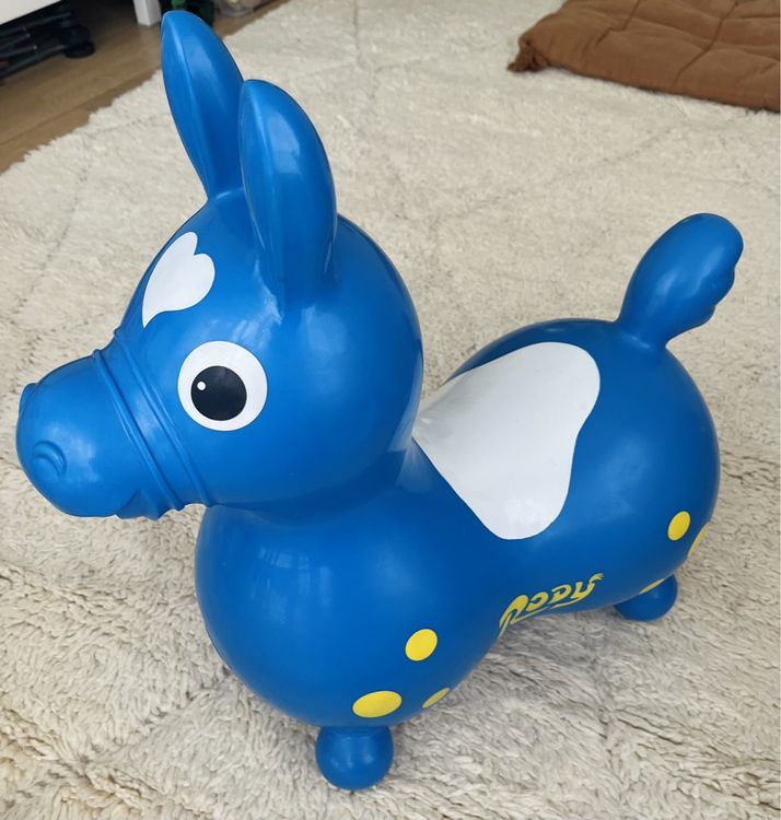 Hüpfpferd Rody blau | Kaufen auf Ricardo