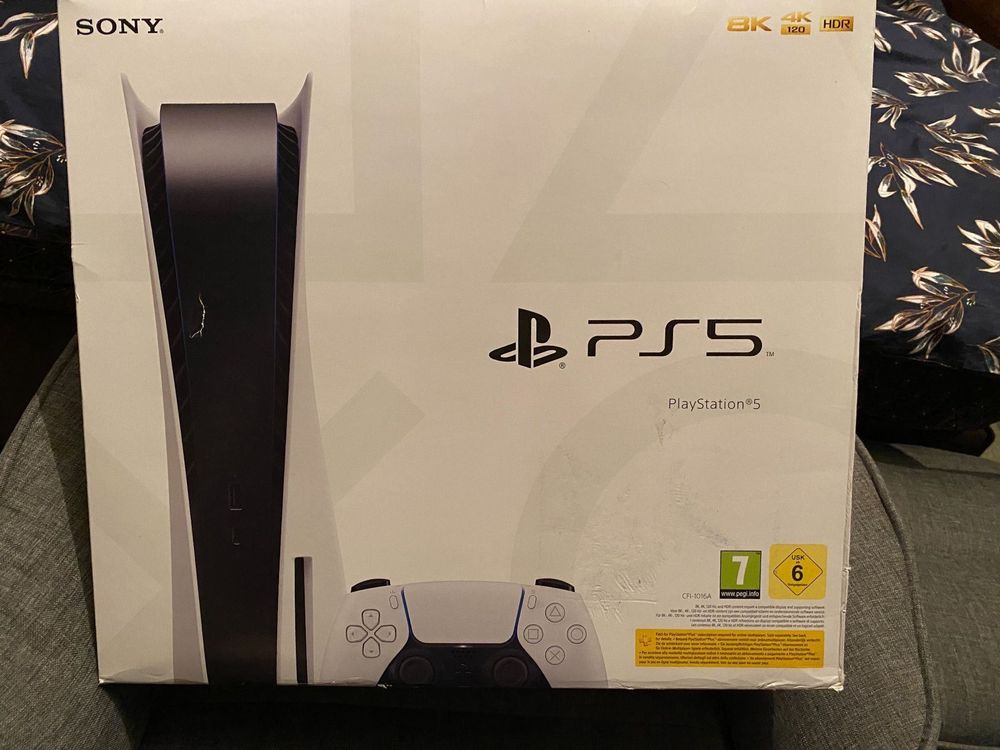 PS5 carton / PS5 box (Gebraucht) in St-Sulpice VD für CHF 6 – mit ...