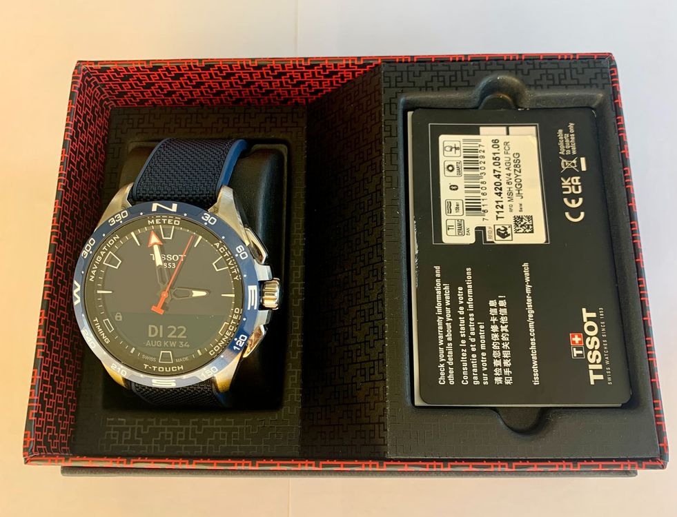 TISSOT T-Touch Connect Solar Blau mit Garantie (Gebraucht) in Ruswil ...
