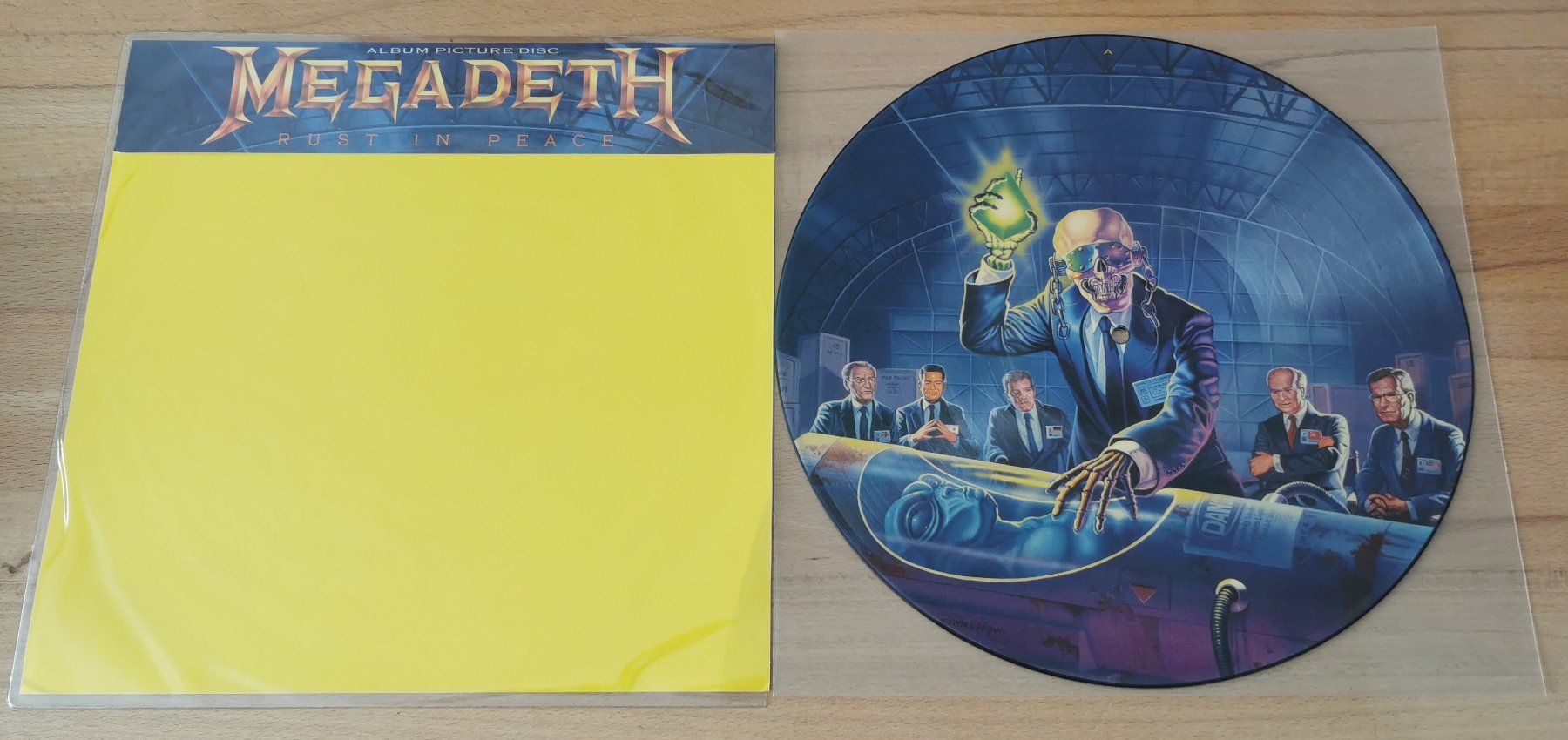 MEGADETH: Rust in peace LP Picture Disc Hangar 18 (Gebraucht) in ...