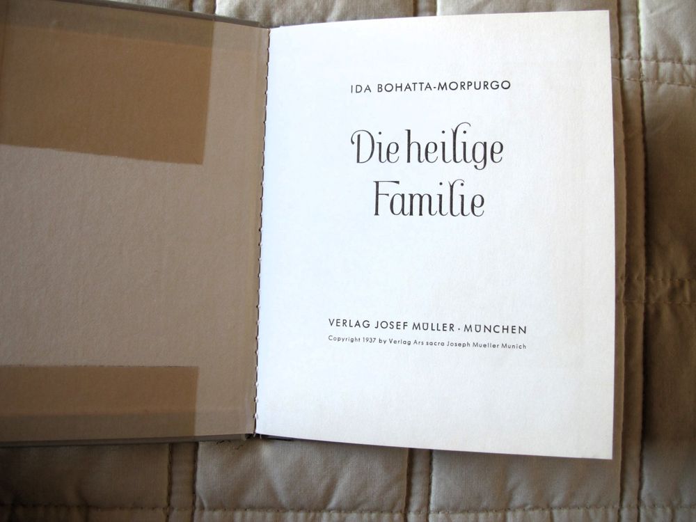 Die heilige Familie, Ida Bohatta, Ars Sacra Josef Müller | Kaufen auf ...