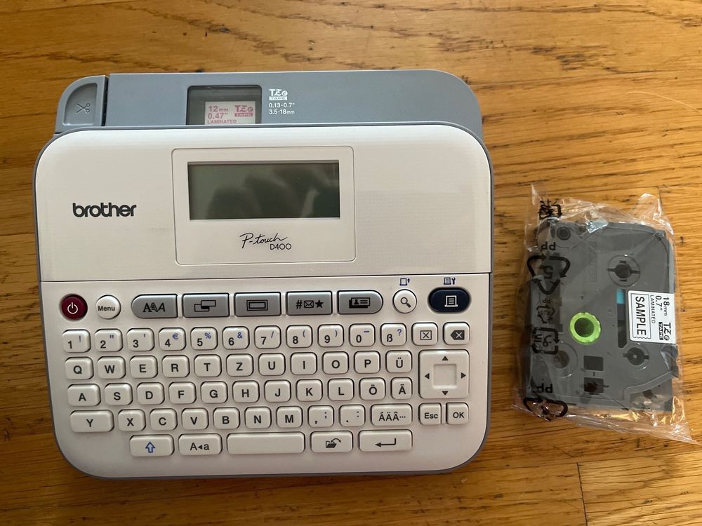 Brother P - touch D 400 - wie neu + 2 kassette (Gebraucht) in Zürich ...