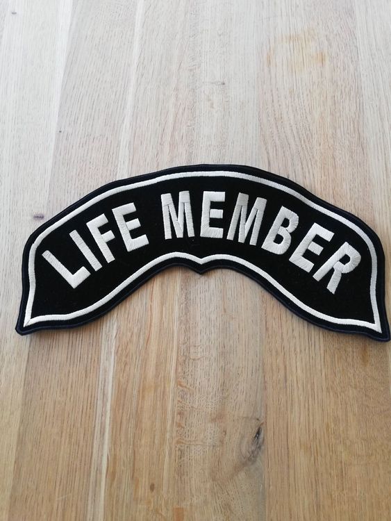HARLEY DAVIDSON LIFE MEMBER PATCH GROSS (Neu und originalverpackt) in Neunkirch für CHF 25 – mit ...