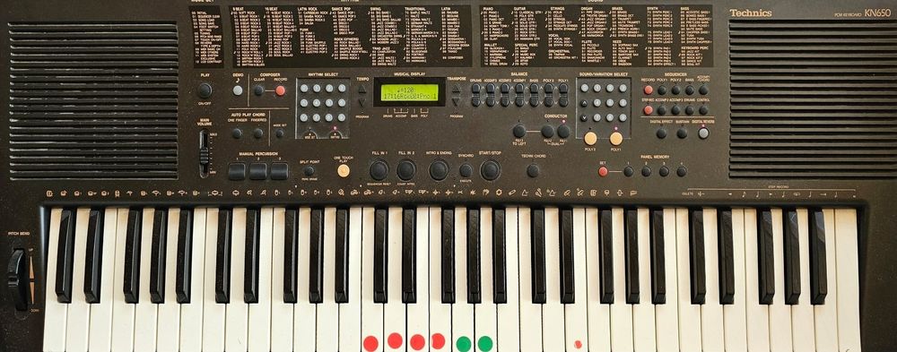 Technics KN650 Keyboard - Guter Zustand! (Gebraucht) in Rebstein für ...