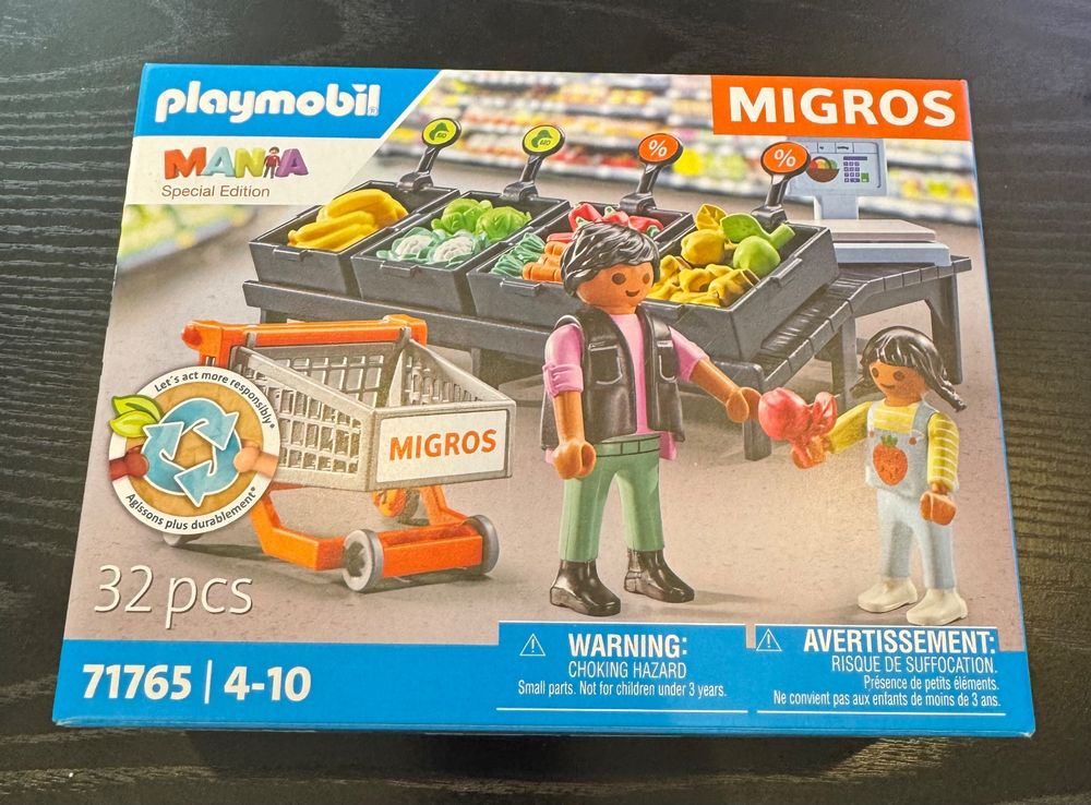 Playmobil Migros Mania Special Edition - Nr. 71765 (Neu und ...