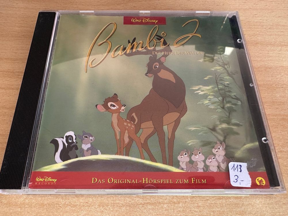 G7 Disney Bambi 2 - Der Herr der Wälder (Gebraucht) in Rikon im Tösstal ...