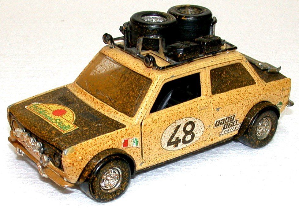 Fiat 128 Rally ʺEast African Safariʺ POLISTIL 1:25 | Kaufen auf Ricardo
