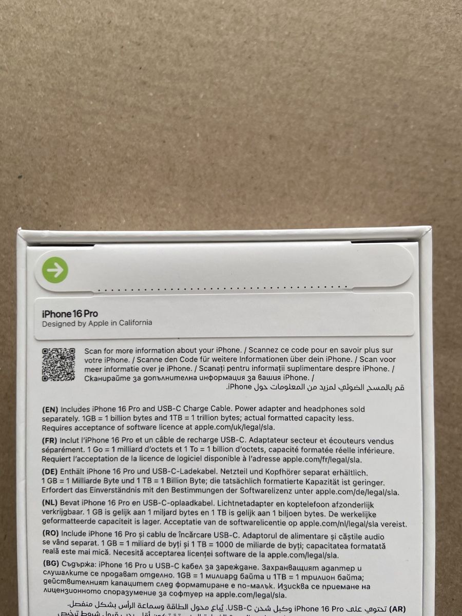 IPhone 16 Pro noir 256GB dans la boîte (Neu und originalverpackt) in ...