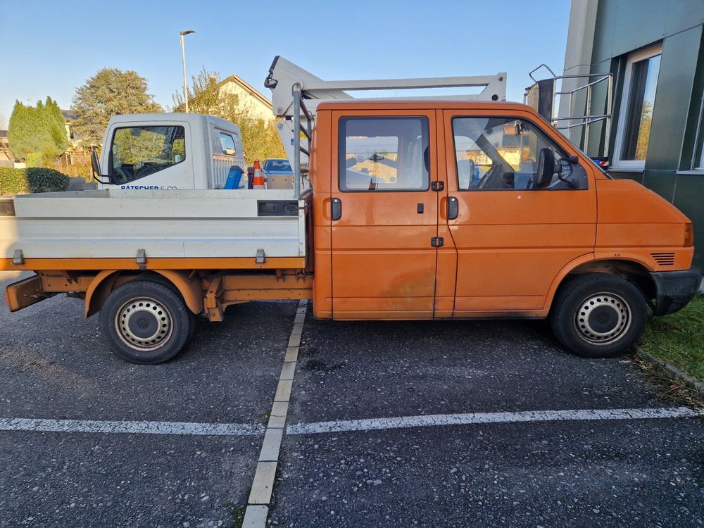 VW T4 Transporter Pritsche Doppelkabine (Defekt) in Flumenthal für CHF ...