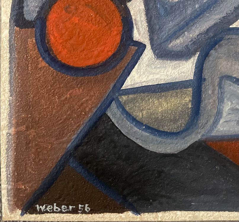 komposition mit Kugel Gemälde von Weber (Gebraucht) in Root für CHF 5 – mit Lieferung auf ...