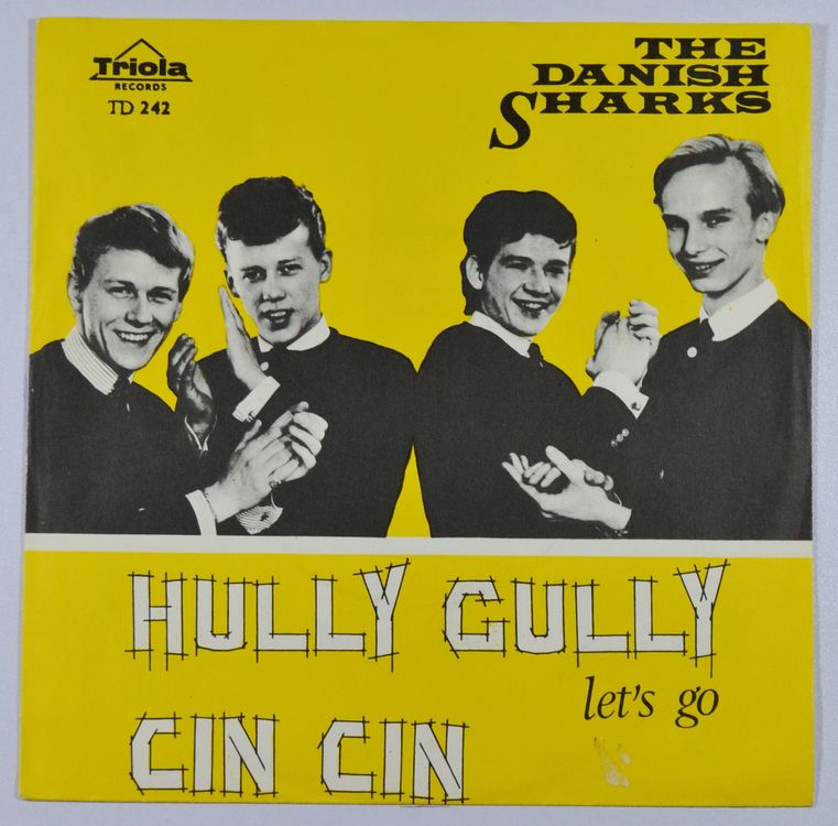 CH-Single: THE DANISH SHARKS - Hully Gully / Cin Cin (Gebraucht) in ...