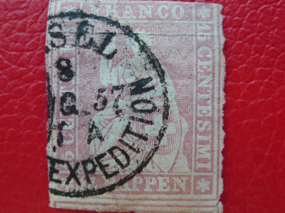 Strubel: 24F (24B1.m, Seidenpapier) von BASEL, Kat: 450.- (Gebraucht) in Sursee für CHF 20 – mit ...