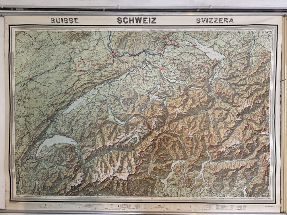 Schulwandbild die Schweiz | Kaufen auf Ricardo Schulwandbild die Schweiz | Kaufen auf Ricardo