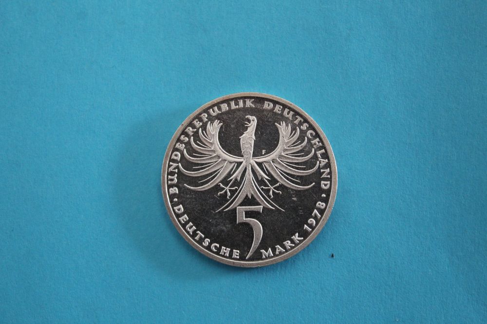 5 DM Silber-Gedenkmünze 1978 | Kaufen auf Ricardo