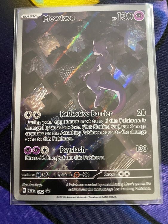 Pokemon Karte [Mewtwo] [151] [UPC] [Promo] (Gebraucht) in Schwyz für ...