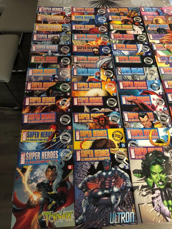 Lot Magazine Marvel Super Heroes La Collection Officielle (Gebraucht ...