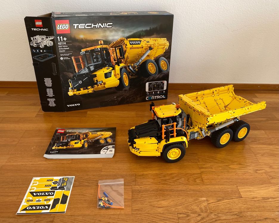 LEGO Technic 42114 Knickgelenkter Volvo-Dumper 6x6 kpl. +OVP | Kaufen ...