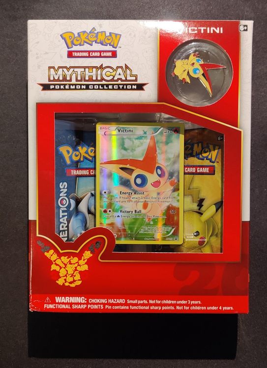 Sealed Pokemon Mythical Collection Generations Box Victini | Acheter ...