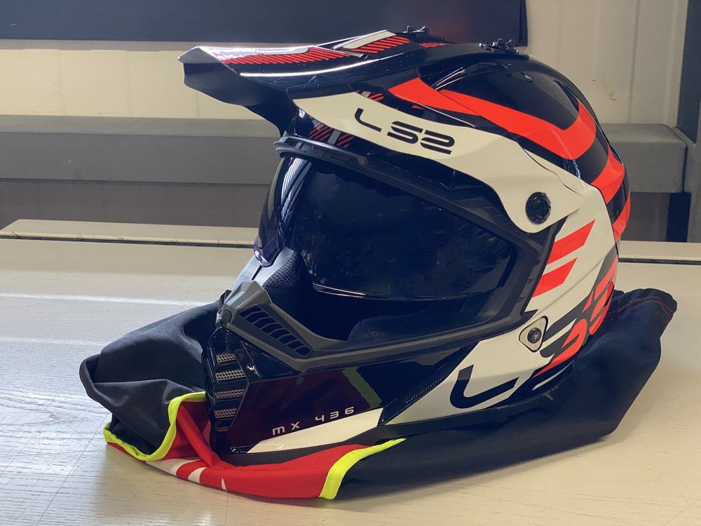 LS2 - MX436 Pioneer Evo Crosshelm - Gr. M | Kaufen auf Ricardo