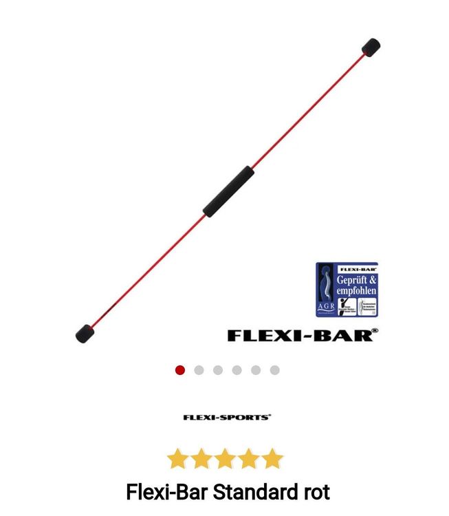 FLEXI-BAR STANDARD ROT FITNESSSTAB ORGINAL (Gebraucht) in Oberstammheim für CHF 20 – nur ...