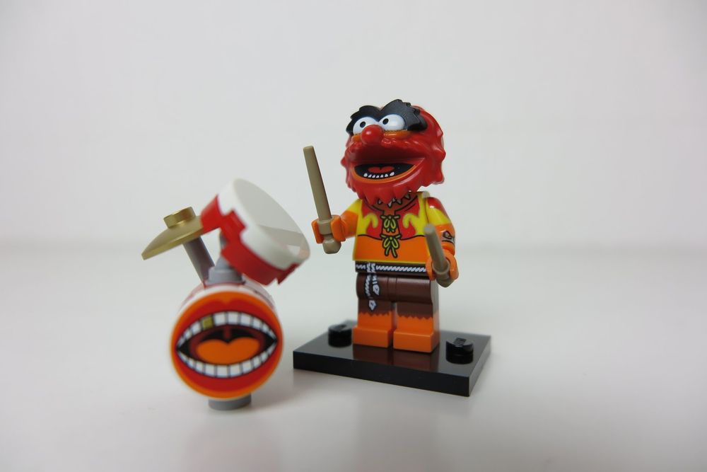LEGO Minifigur CMF Muppets - Tier mit Schlagzeug (Neu (gemäss ...