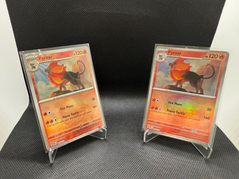Pokemon-Prismatic Evolutions Pyroar Master&Pokeball Holo 016 (Gebraucht ...