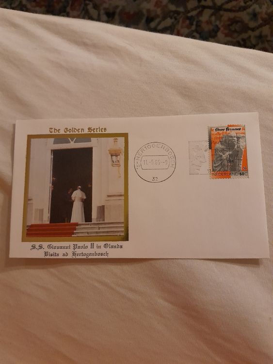 Enveloppe Philatélie : Jean-Paul II, Pays-Bas 1982 ! (D'occasion) à ...