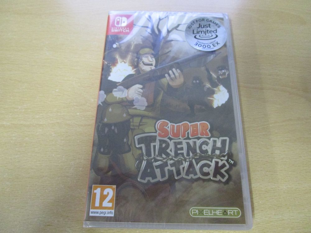 Super Trench Attack Nintendo Switch Neuware limitiert New (Neu und ...