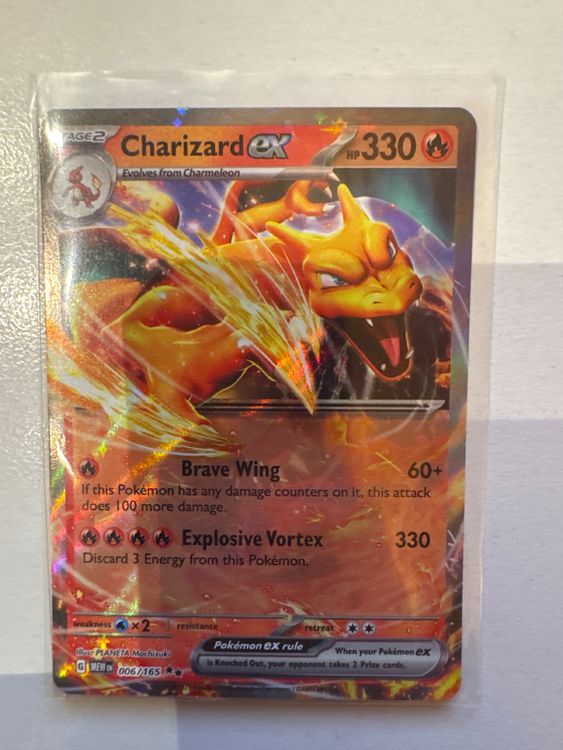 Pokémon SV 151 - Charizard ex 6/165 (EN) | Kaufen auf Ricardo