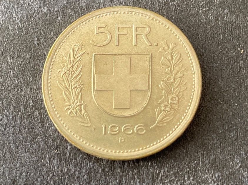 5 Franken 1966 | Kaufen auf Ricardo