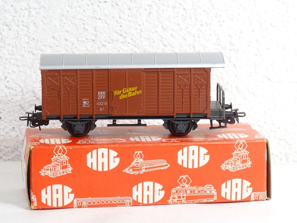 Hag 305 Güterwagen K3, 43216, Guss, SBB/CFF, H0,GS/DC,OVP (Gebraucht ...