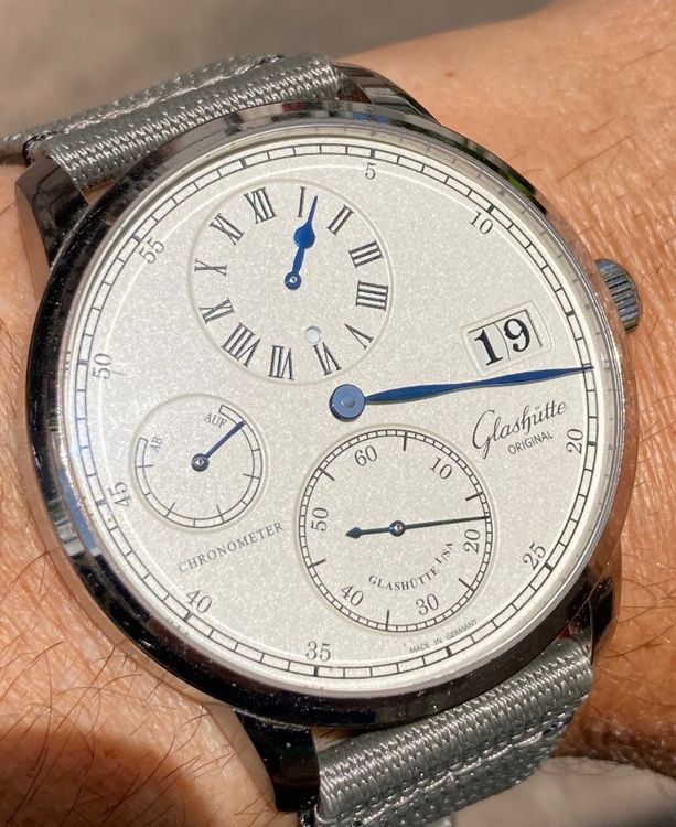 Glashütte Original Senator Regulator 18Kt Fullset Np.28500.- (Gebraucht ...