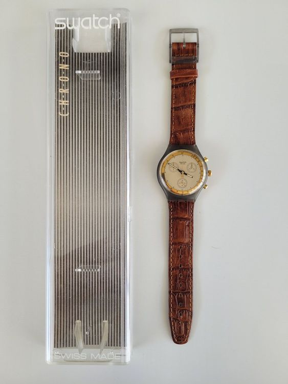 Swatch Chrono Goldfinger SCM100 | Kaufen auf Ricardo