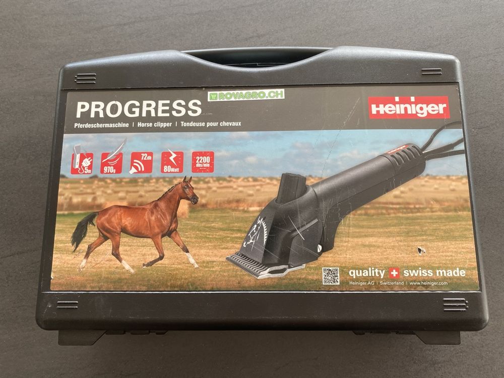 Tondeuse pour chevaux Heiniger Progress | Kaufen auf Ricardo