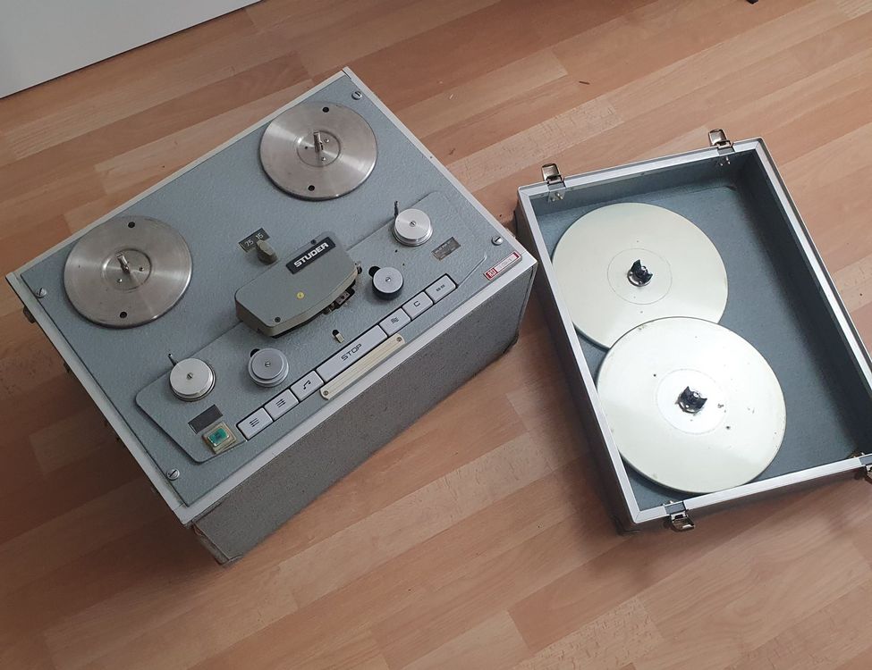 Studer B62 Studio Tonbandmaschine Bandmaschine im Koffer (Defekt) in für CHF 1235 – nur Abholung ...