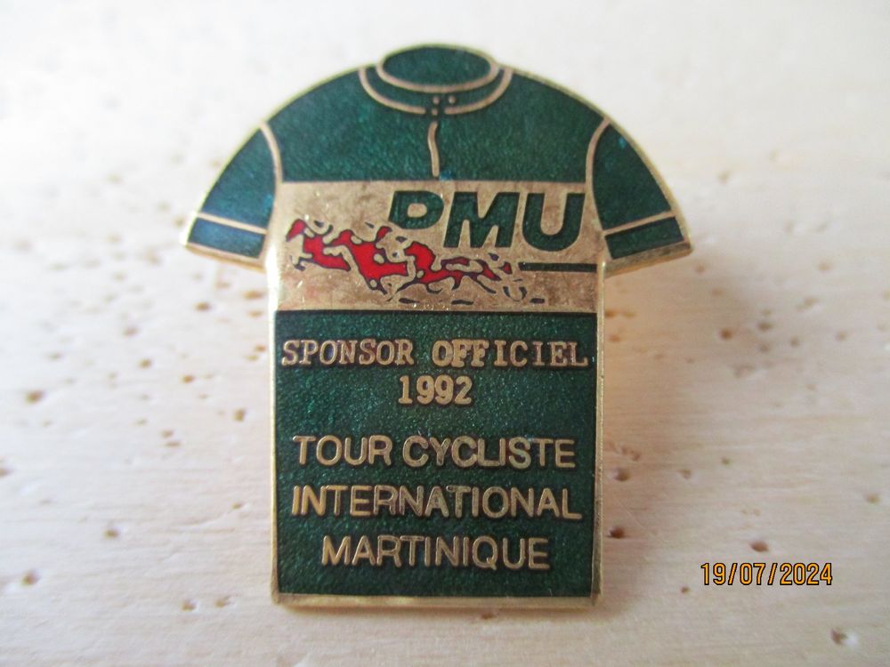 PMU Sponsor Tuor Velo Fahrrad Martinique Pin | Kaufen auf Ricardo