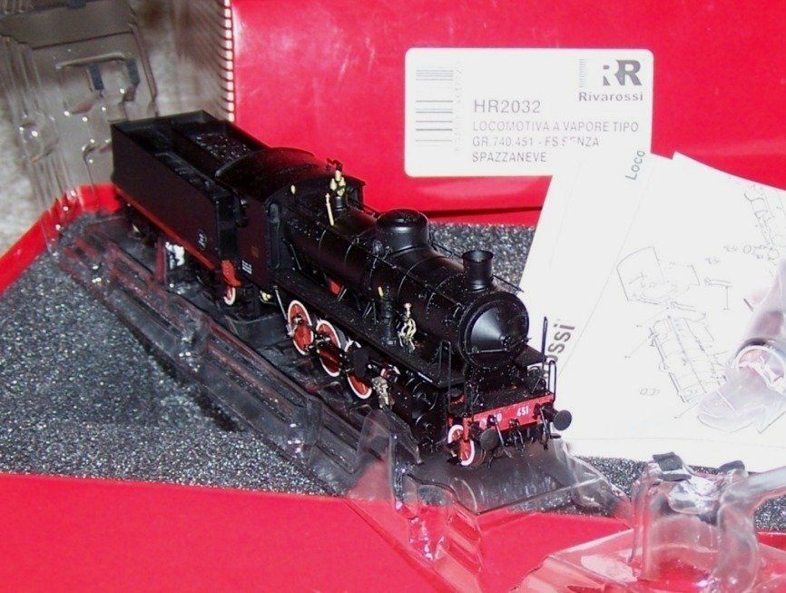 Rivarossi H0 HR 2032: Lok FS Gr.740, 1:87, neu (Neu und originalverpackt) in Brüttisellen für ...
