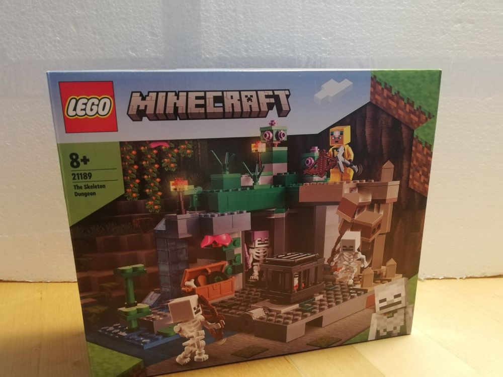 Lego 21189 - Minecraft The Skeleton Dungeon (Neu und originalverpackt ...