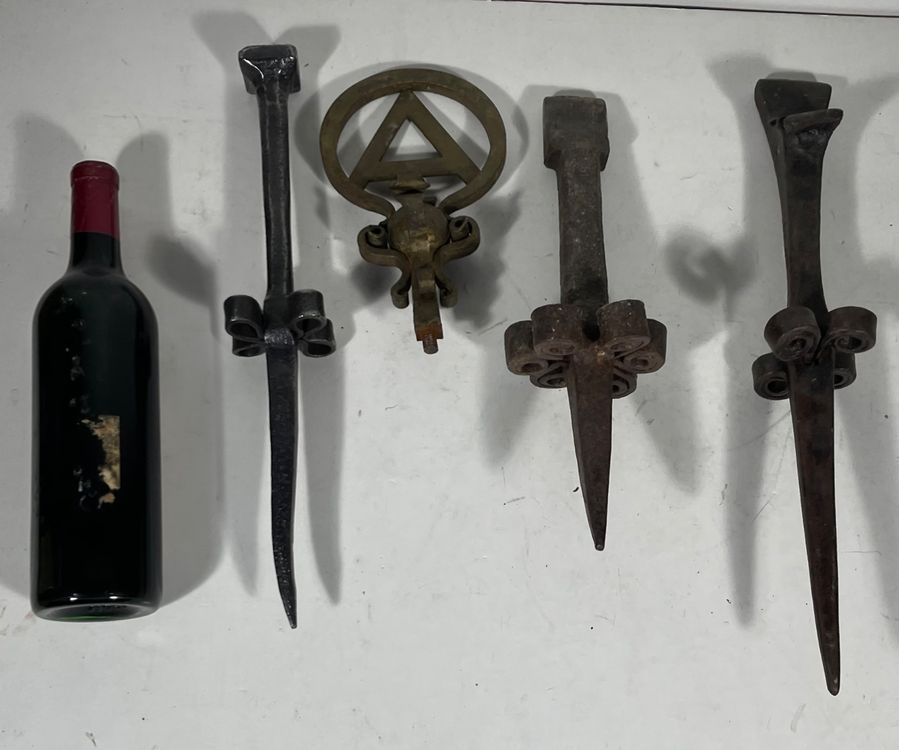 4x Antike Eisen Dengelamboss | Kaufen auf Ricardo