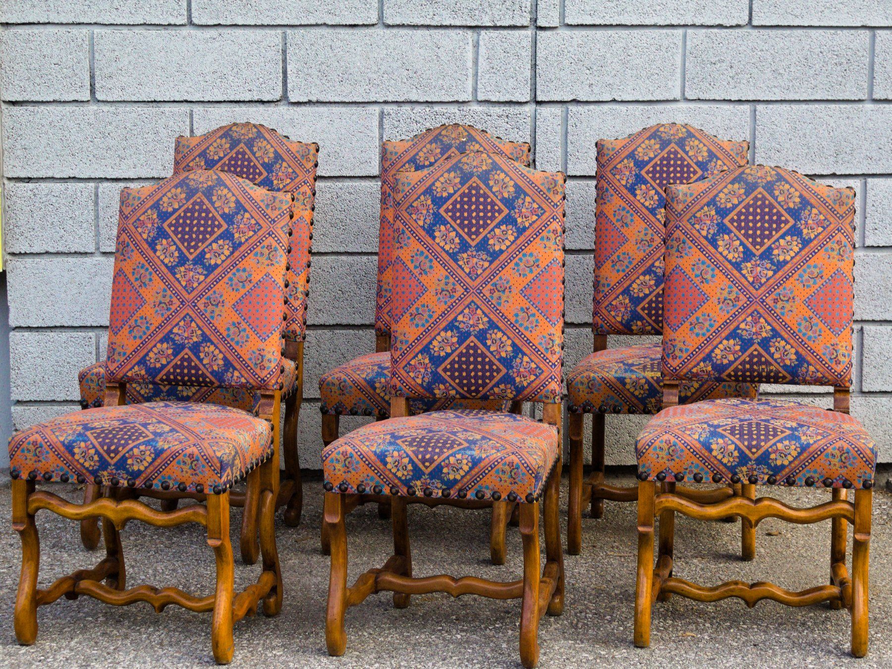 Suite de 6 chaises, de style Louis XIII (D'occasion) à Les Mayens-de ...