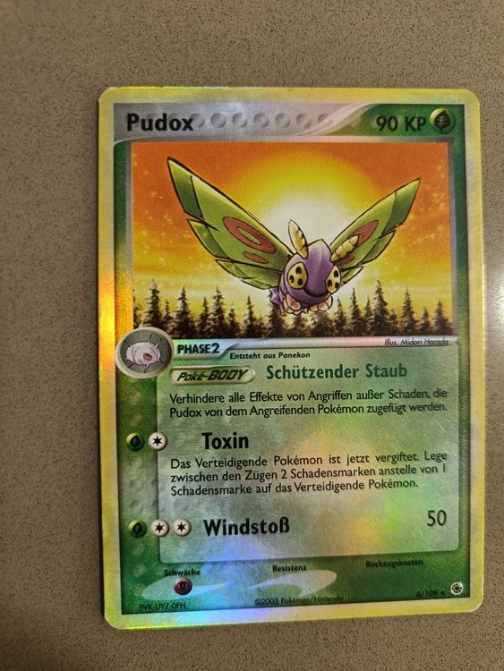 Pokemon Karte - Pudox Reverse - Rubin/Saphir - Deutsch | Kaufen auf Ricardo