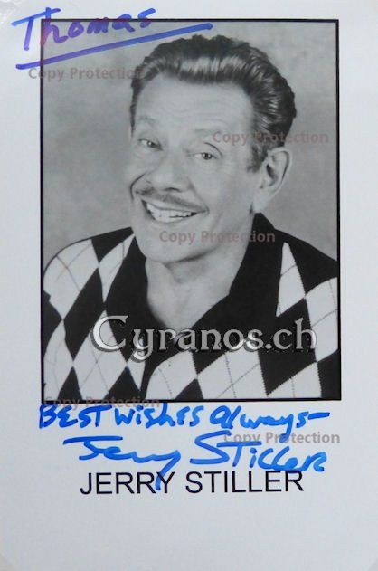 Jerry Stiller (1927-2020) Schauspieler - Autogramm (Gebraucht) in ...