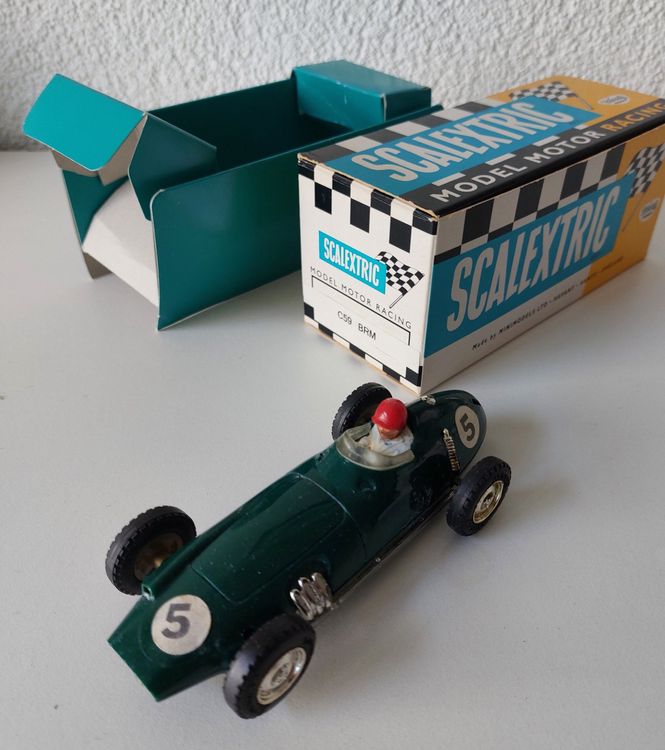 SCALEXTRIC C59 BRM F1 Slot Car Triang (Gebraucht) in Schenkon für CHF ...
