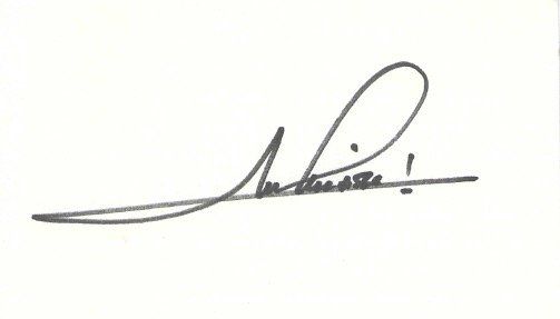 MARIO ANDRETTI original Autogramm auf Karteikarte (Gebraucht) in ...
