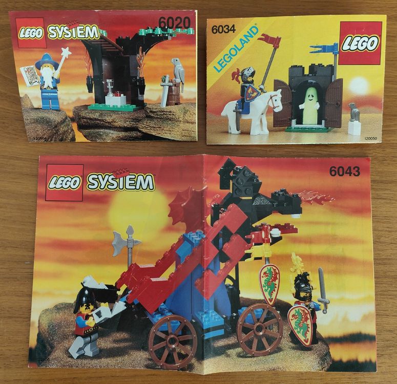 Lego Bauanleitungen Thema Burg Ritter Lego System Legoland | Acheter ...