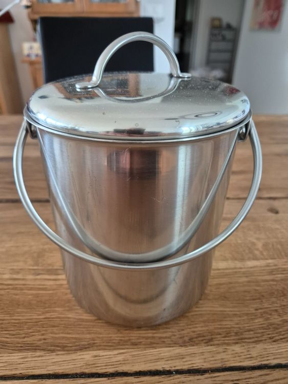 Milchkessel INOX 2 Liter Milcheimer | Kaufen auf Ricardo