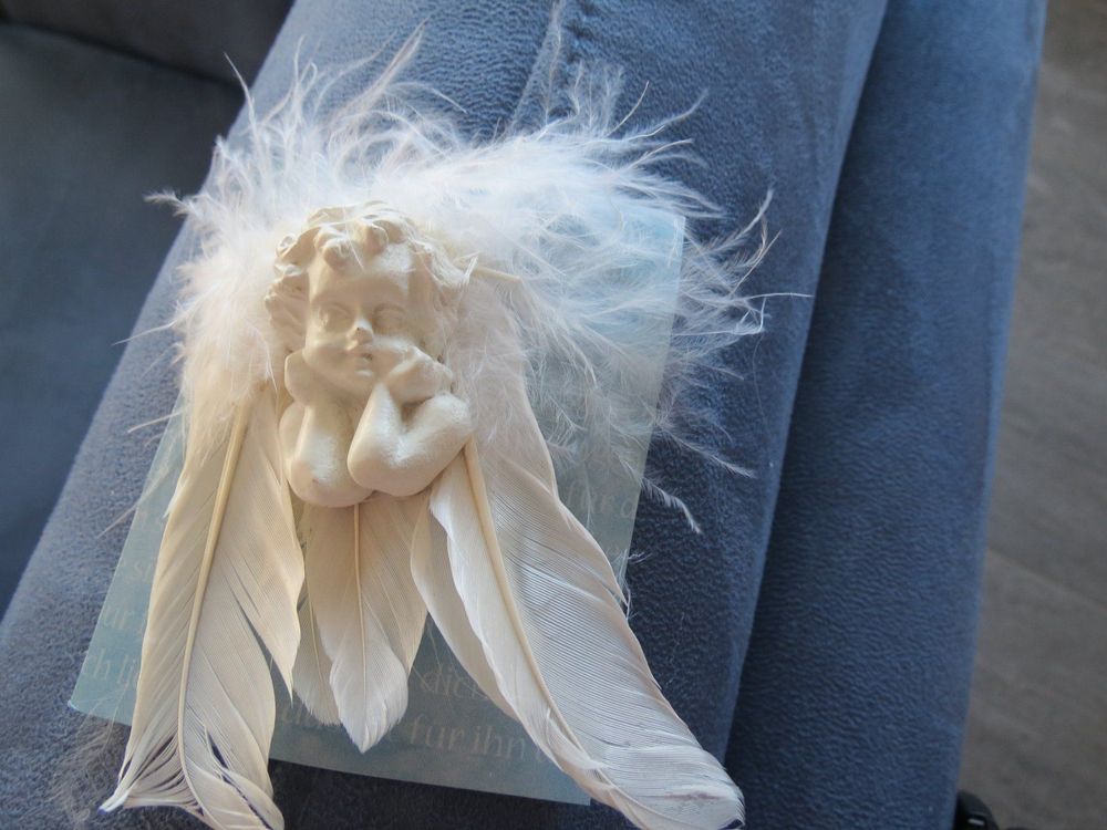 7 kleine Engeli mit echten Federli, | Kaufen auf Ricardo