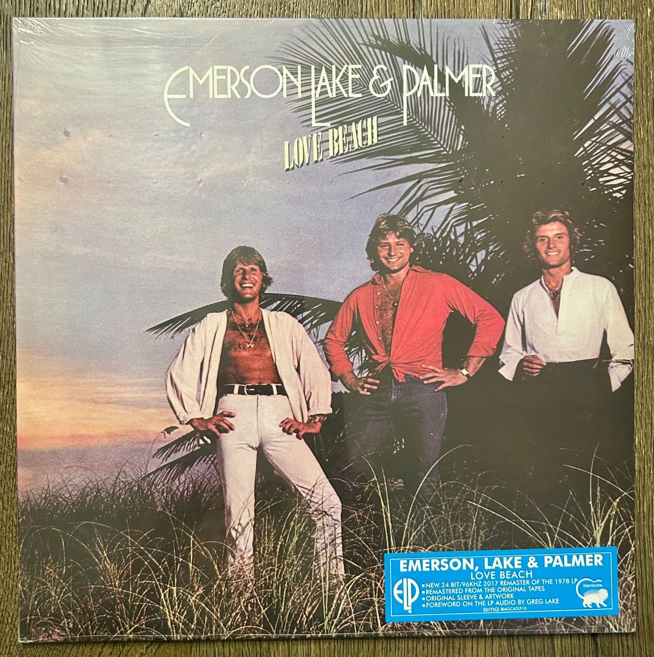 EMERSON, LAKE & PALMER “Love Beach” VINYL LP REMASTERED NEU! (Neu und ...