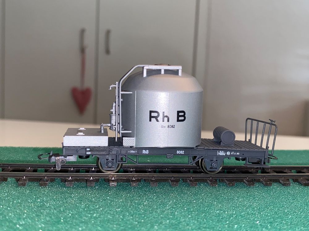 Bemo H0m RhB Uce 8082 Zementwagen | Kaufen auf Ricardo