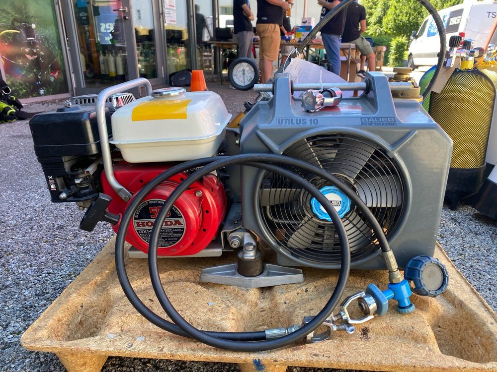 Bauer Kompressor Utilus 10 mit Benzinmotor (Gebraucht) in Muri b. Bern ...